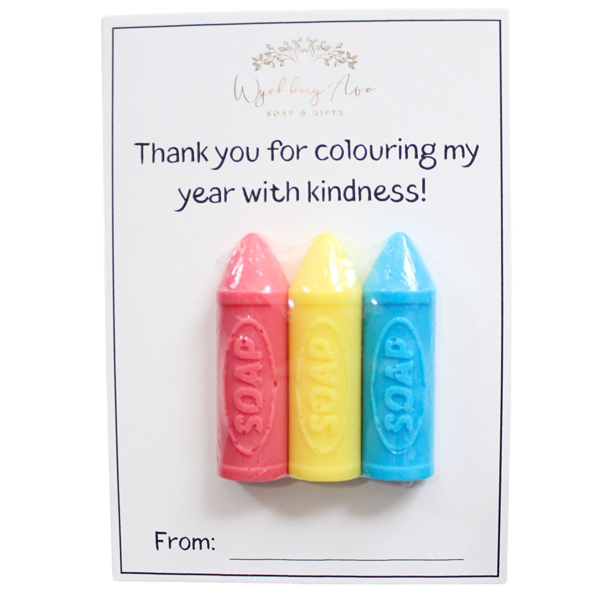 Crayon Soap - Teacher Gift – Wychbury Ave Soap & Gifts