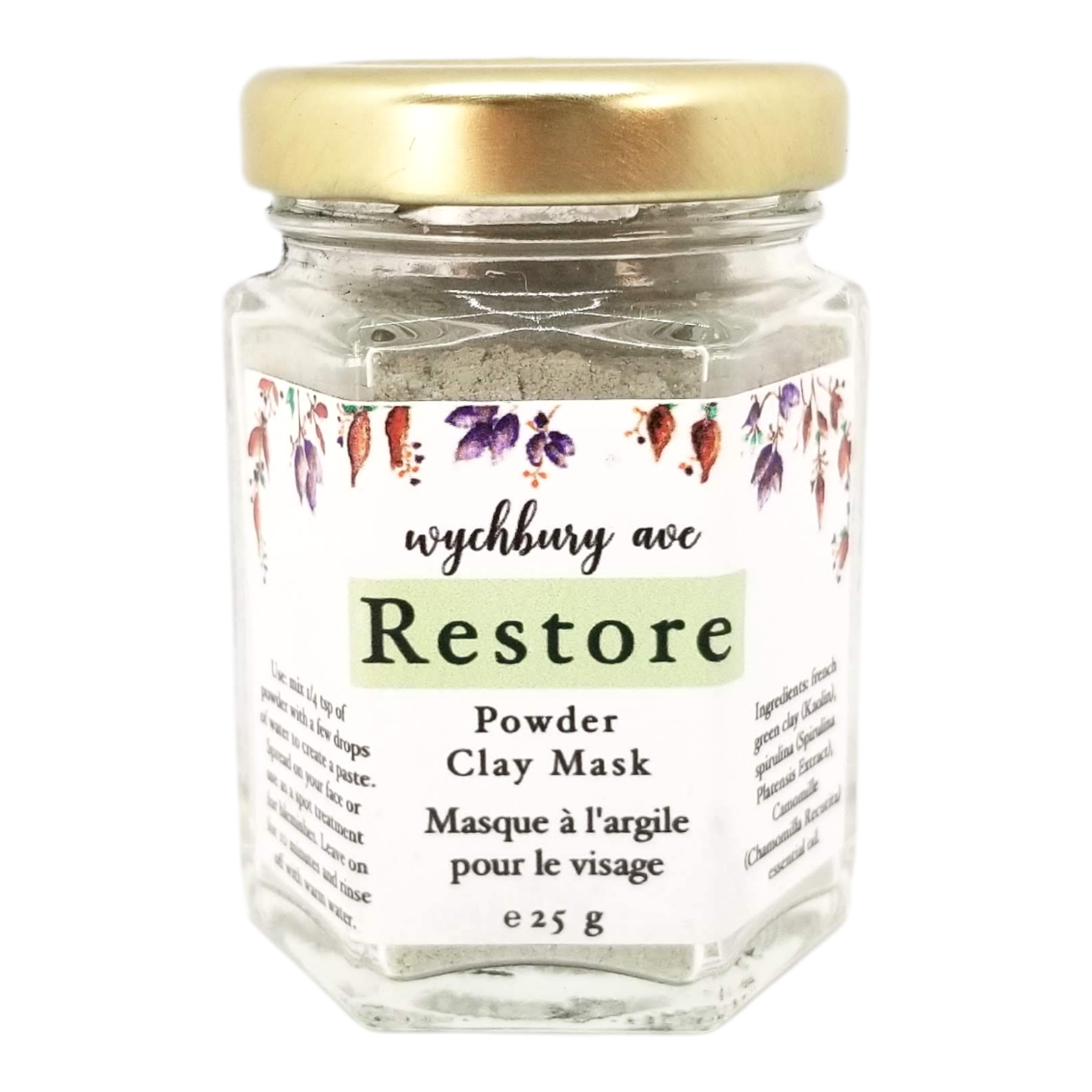 Restore French Green Clay Face Mask – Wychbury Ave Soap