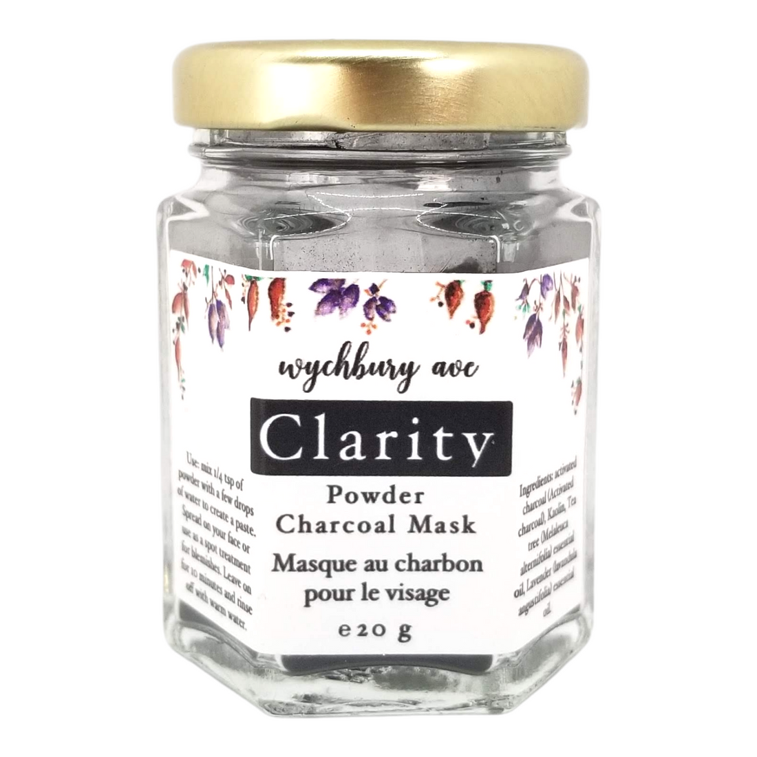 Clarity Activated Charcoal Face Mask – Wychbury Ave Soap & Gifts